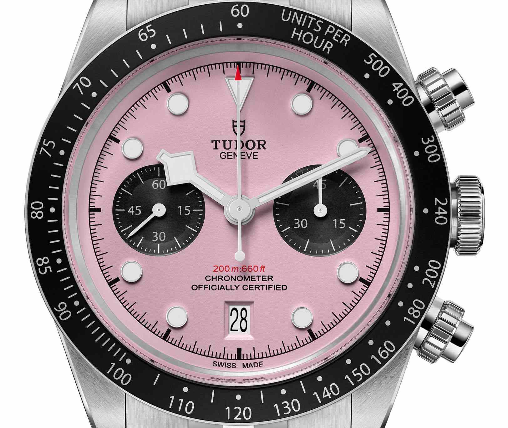 Tudor Born To Dare” Dengan Merilis Black Bay Chrono Pink Blog