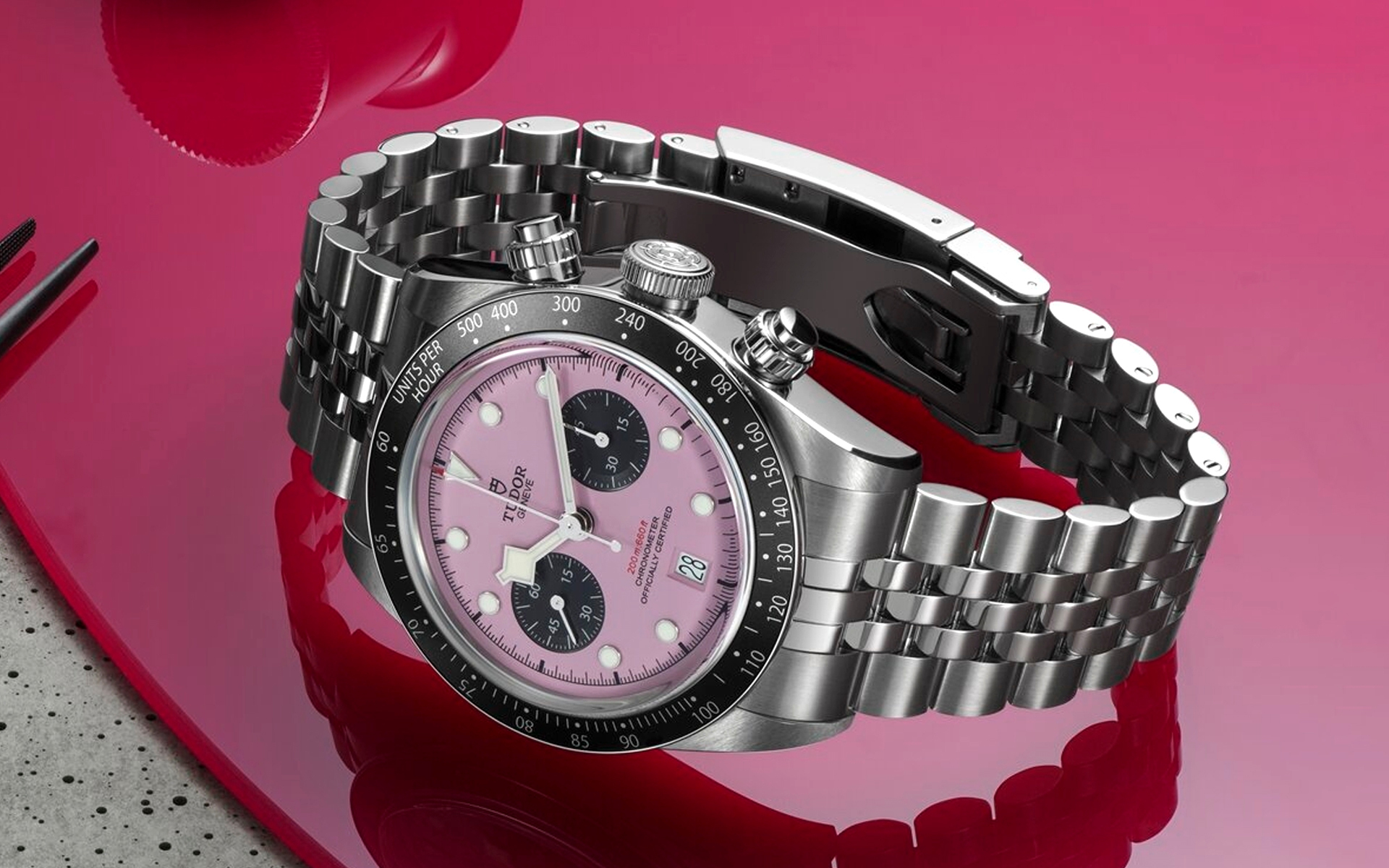 Tudor Born To Dare” Dengan Merilis Black Bay Chrono Pink Blog