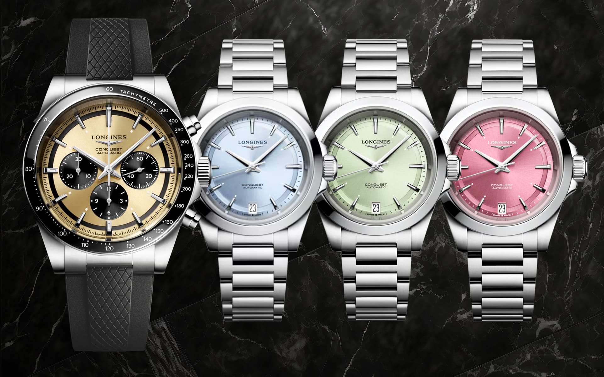 Rayakan 70th Anniversary Conquest Series, Longines Rilis Beragam Koleksi Conquest Baru - Blog ...