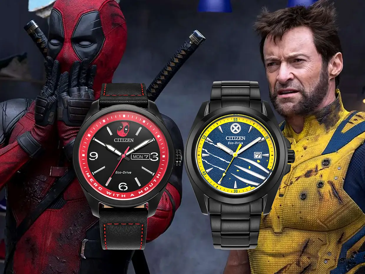 Citizen Marvel Eco-Drive Deadpool & Wolverine - Blog Jamtangan.com