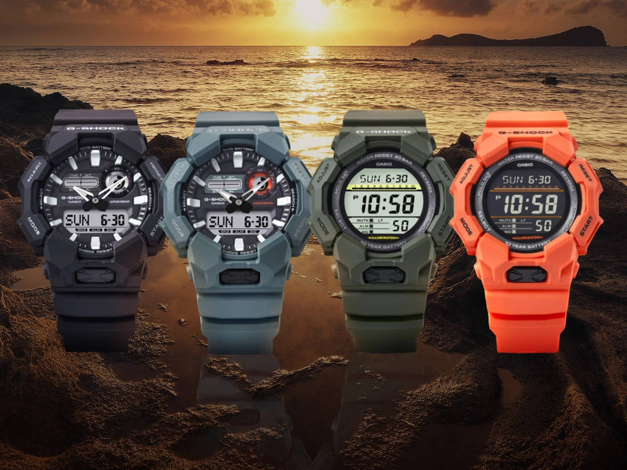 Bocoran G-Shock New Rugged Basic GA-010 dan GD-010 dengan Baterai 10 Tahun - Blog Jamtangan.com