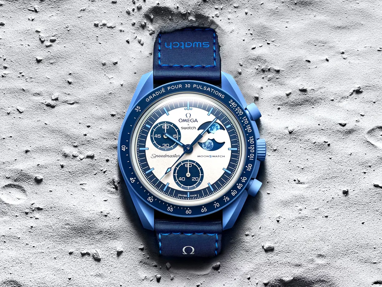 Swatch x Omega Rilis MoonSwatch Mission To The Super Blue Moonphase - Blog Jamtangan.com