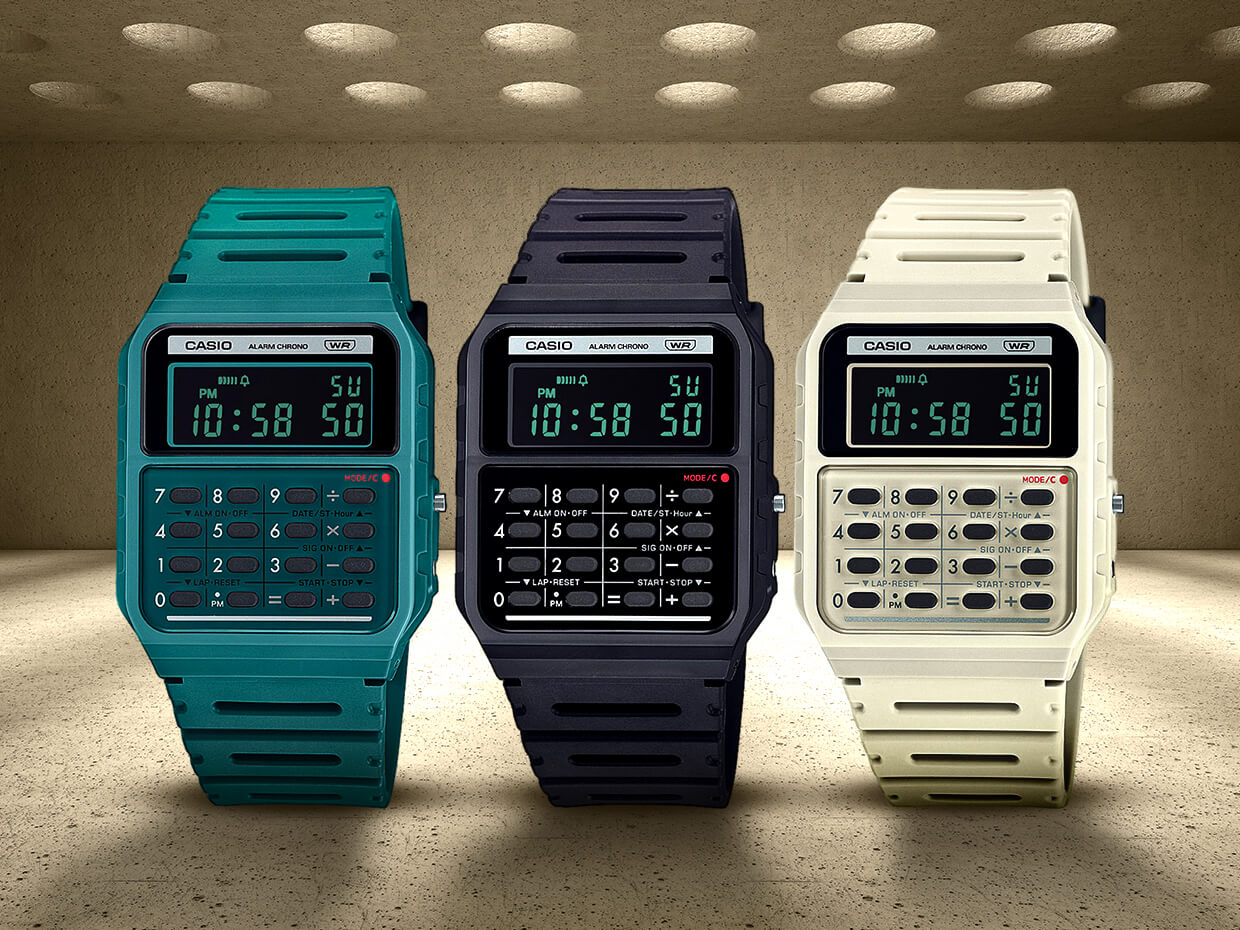 Casio Classic Calculator CA-53WB Series dengan Warna Heritage akan ...