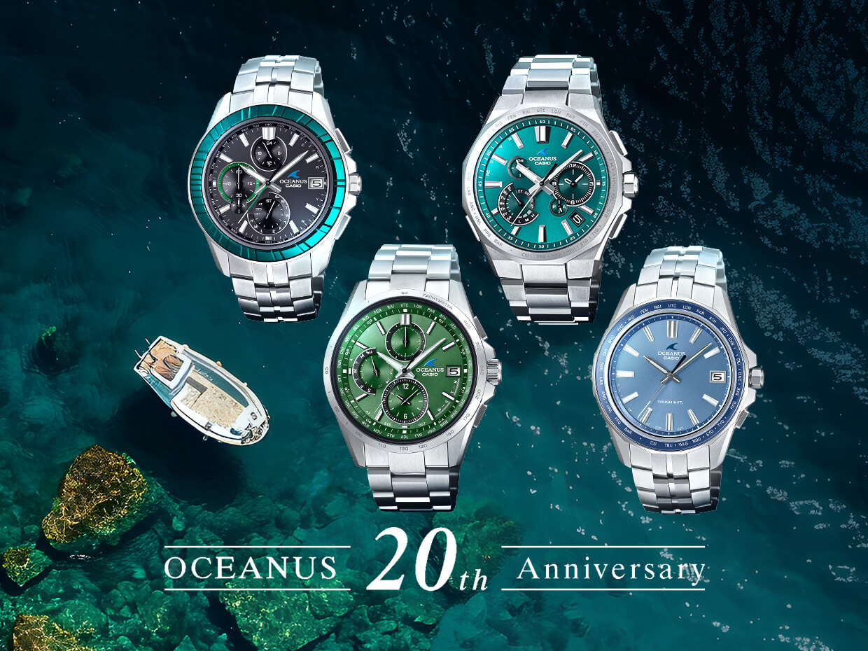 Rayakan Anniversary ke-20, Casio Oceanus Rilis 4 Model Limited Edition - Blog Jamtangan.com