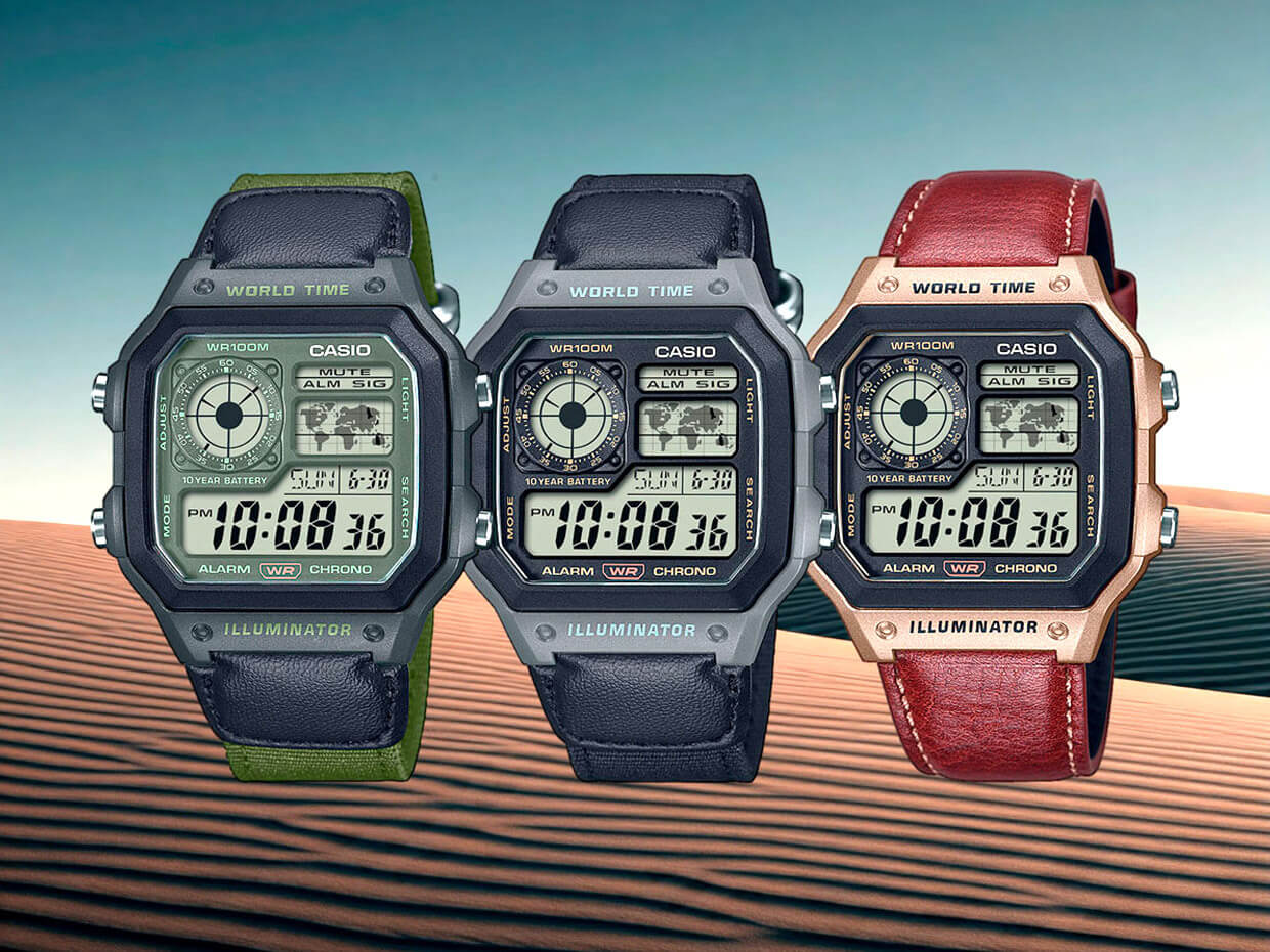Casio Royale AE-1200WHUB Baru Dirilis, Kini Hadir Dengan Leather Strap ...