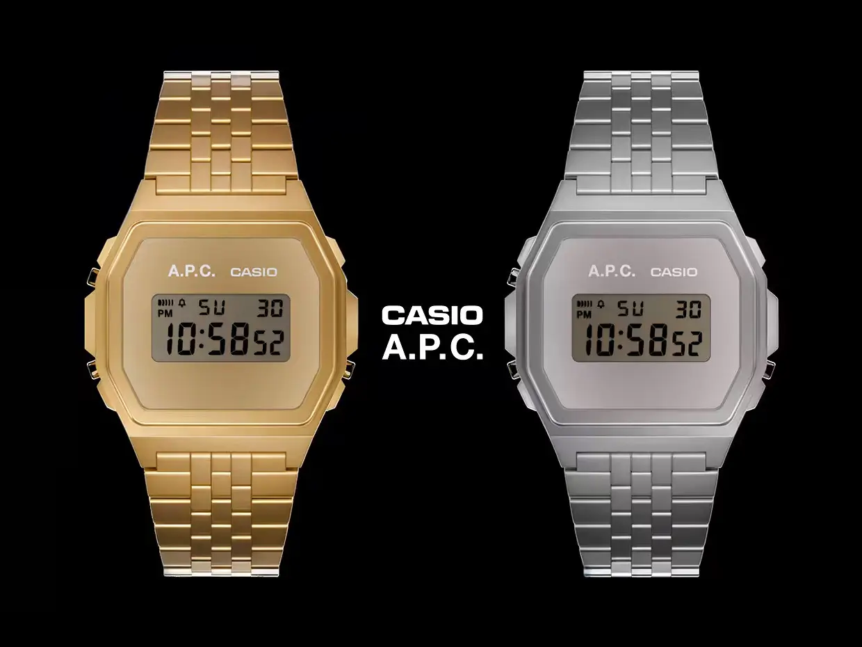 Casio x A.P.C. Hadirkan Jam Tangan Bergaya Vintage Digital A1000 Limited Edition - Blog ...