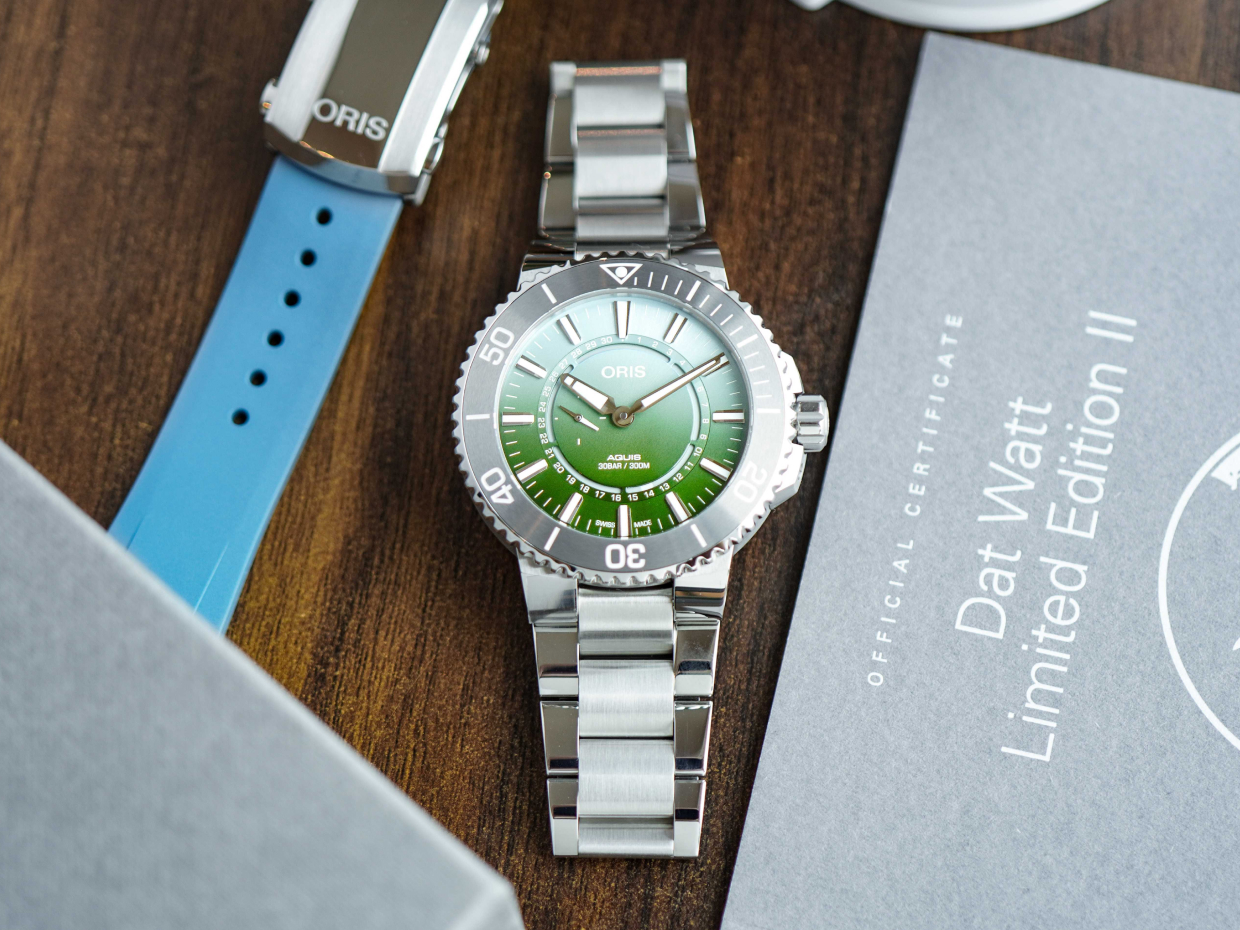 Oris Aquis Dat Watt Limited Edition II, Melestarikan Wadden Sea & Bezel ...