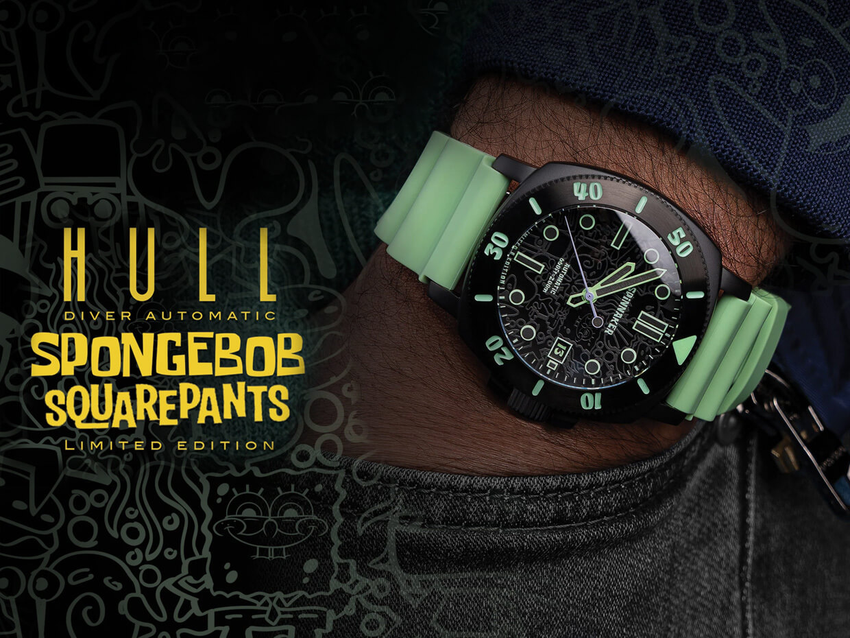 Spinnaker Hull Diver SpongeBob SquarePants Limited Edition Dirilis ...