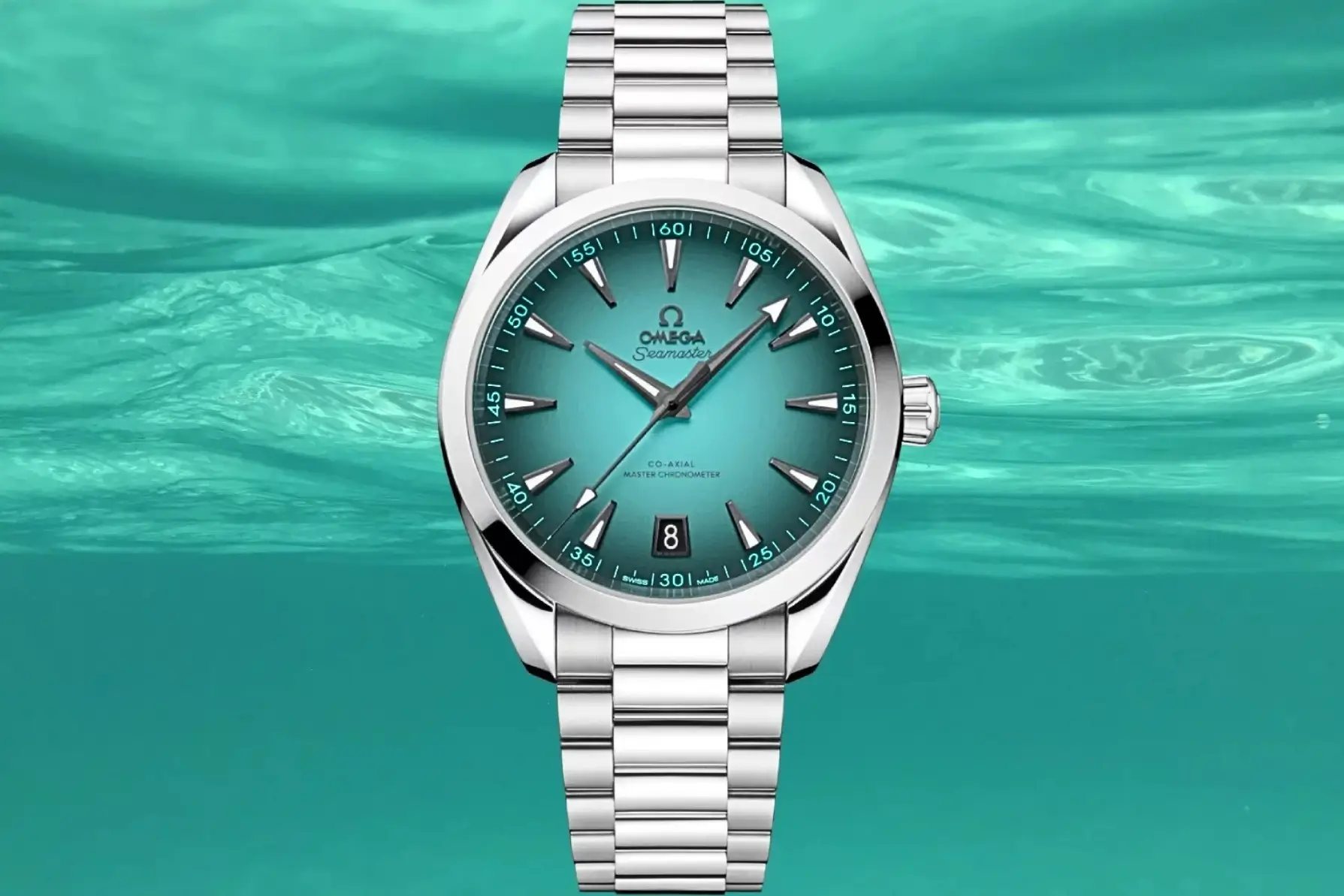 Omega Rilis Seamaster Aqua Terra 150m dengan Turquoise Dial dalam 2 ...