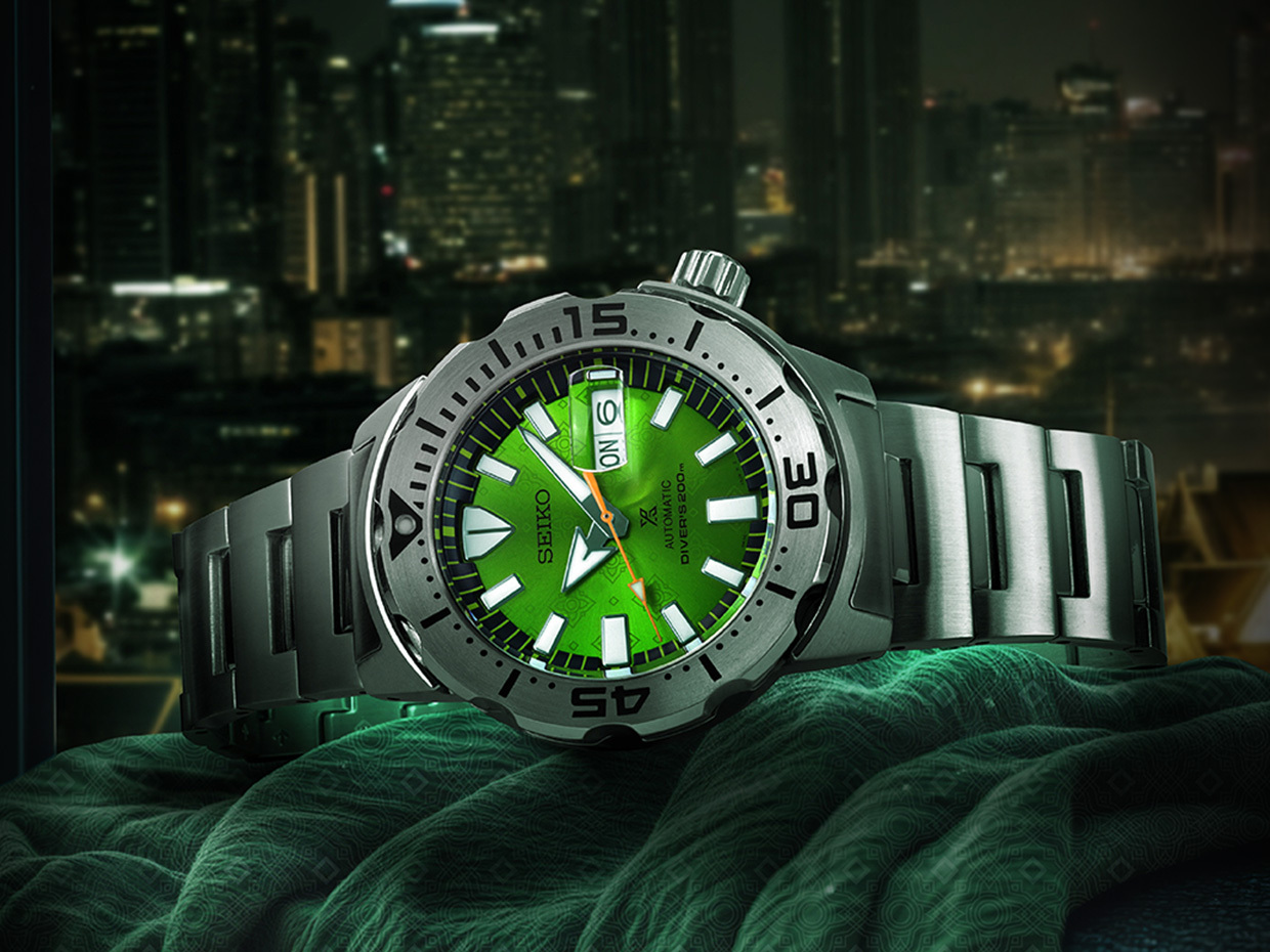 Seiko Thailand Rilis Prospex Monster Diver Asia Limited Edition SRPL41K1, Terinspirasi Motif ...