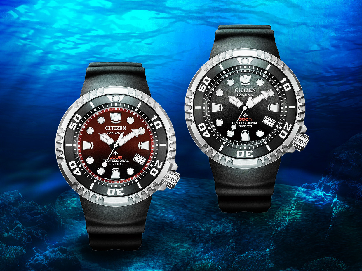 Citizen Rilis 2 Model Jam Tangan Professional Diver dalam lini ...