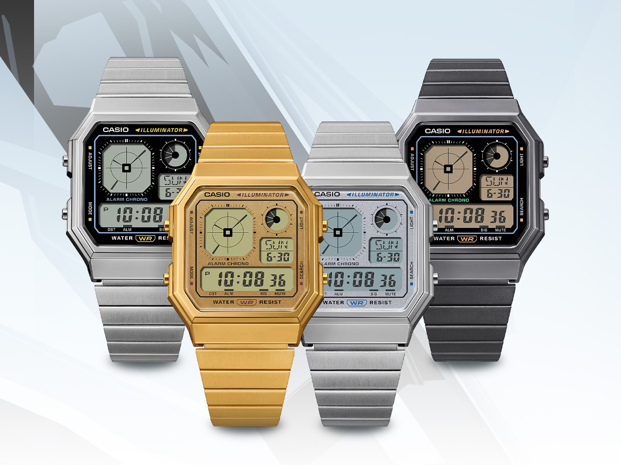 Bergaya Retro-Futuristik, Intip 4 Model Jam Tangan Casio Vintage A130 ...