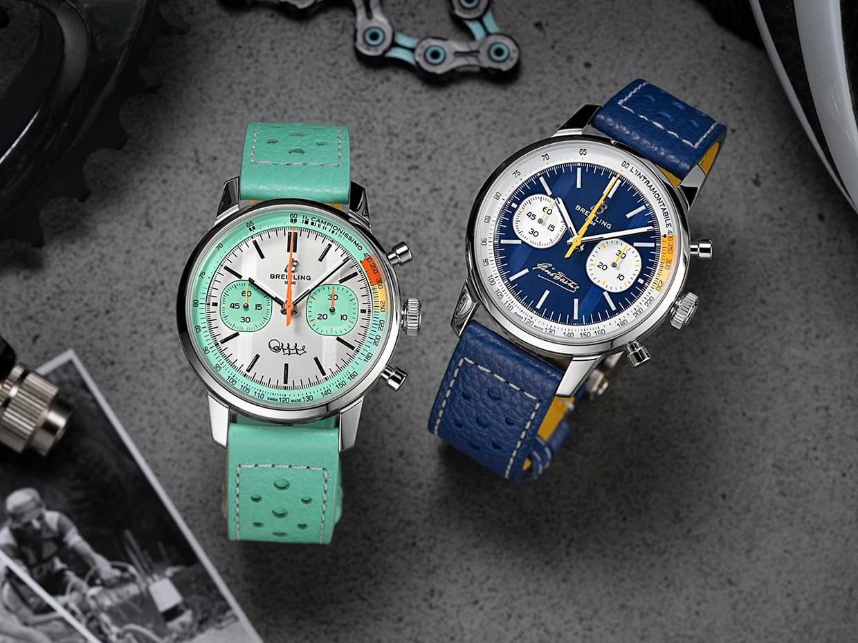Breitling Rilis Top Time B01 Fausto Coppi dan Gino Bartali Limited Edition - Blog Jamtangan.com