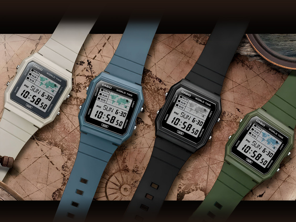 Casio Standard LF-30W Segera Dirilis, Jam Tangan Digital Compact dengan Peta pada Display - Blog ...