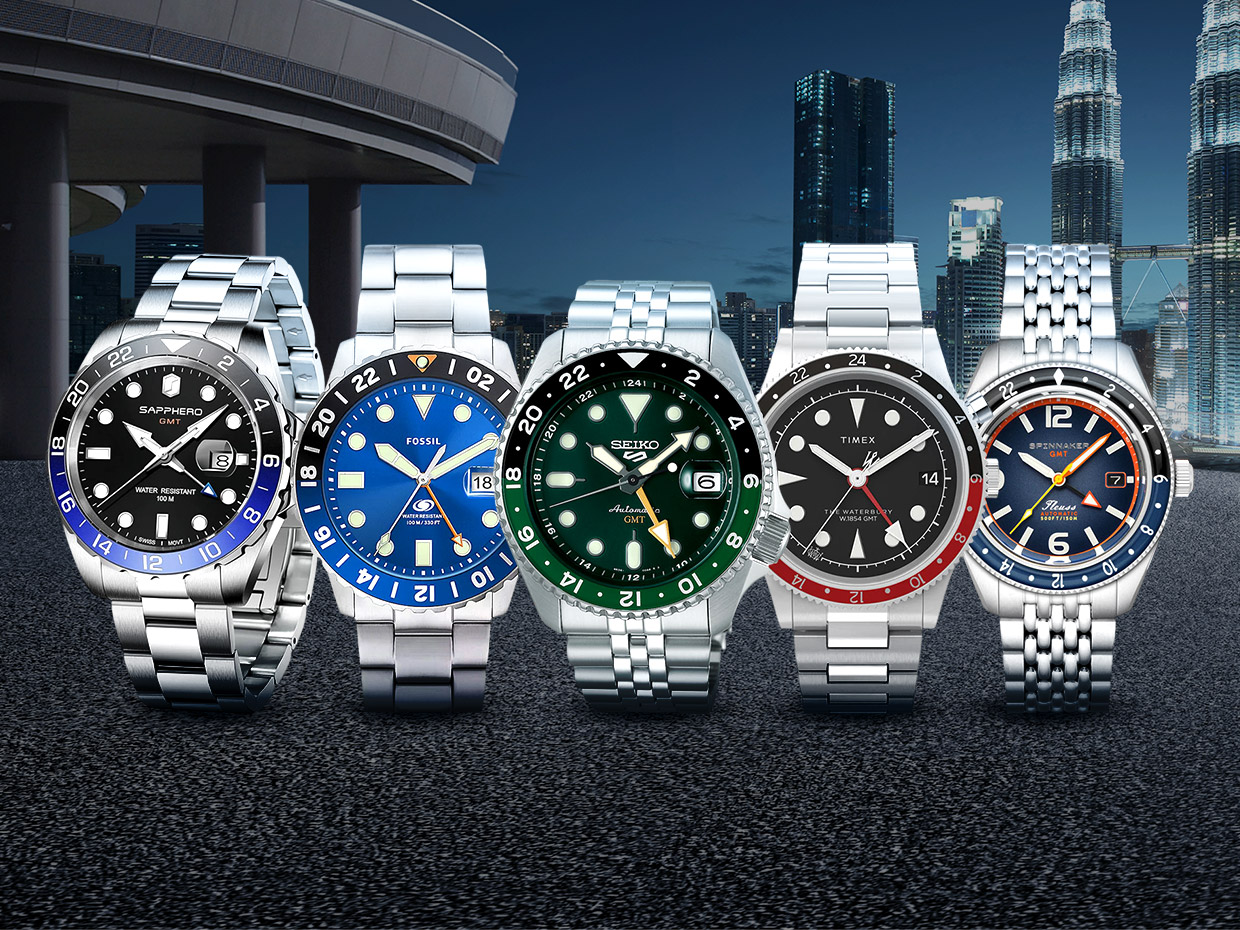 Pengen Jam Tangan GMT Tapi Budget Terbatas? Cek 5 Rekomendasinya Mulai ...
