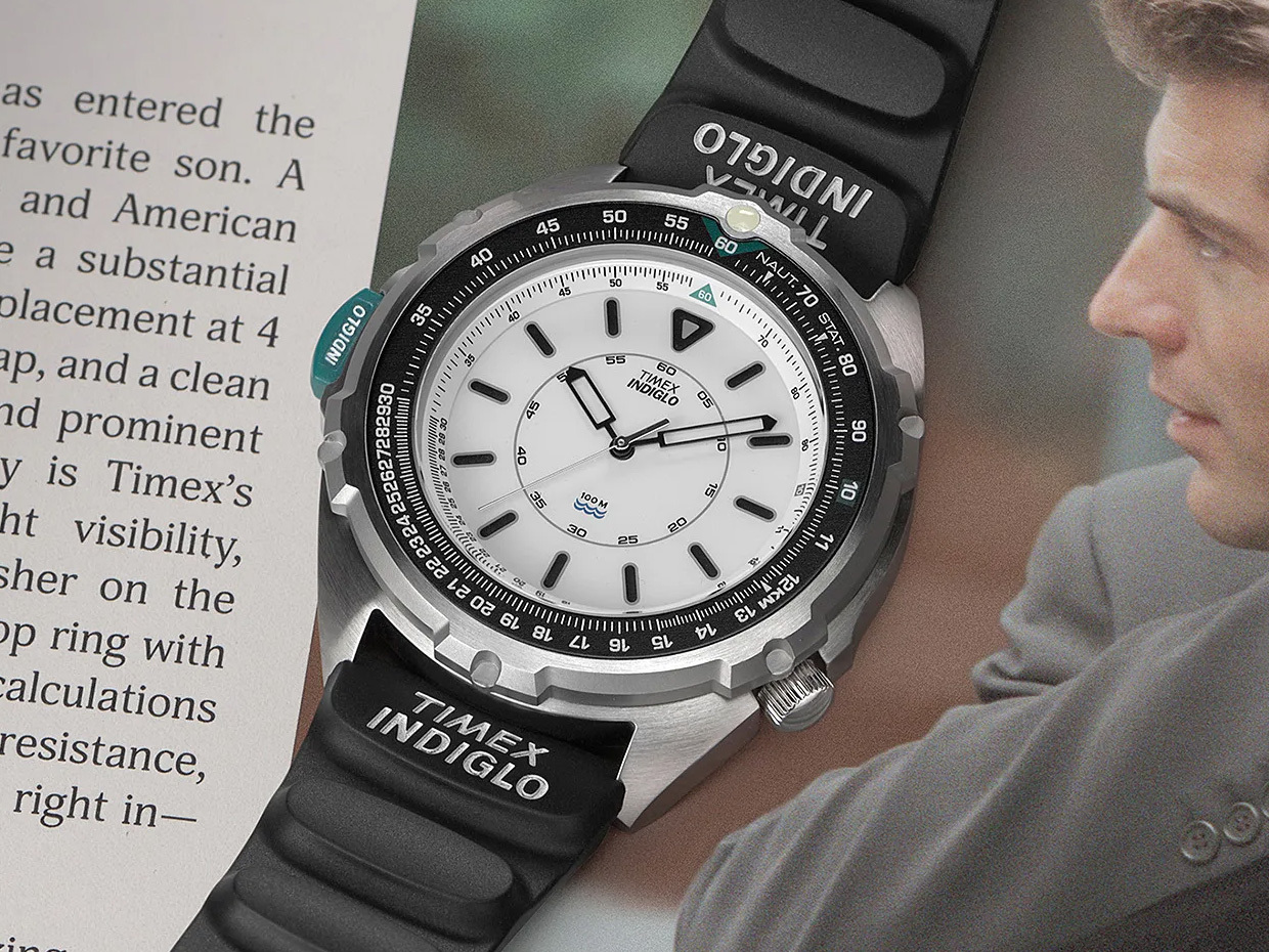 Timex Rilis 1995 Intrepid Reissue dengan Indiglo Backlight, Cocok untuk ...