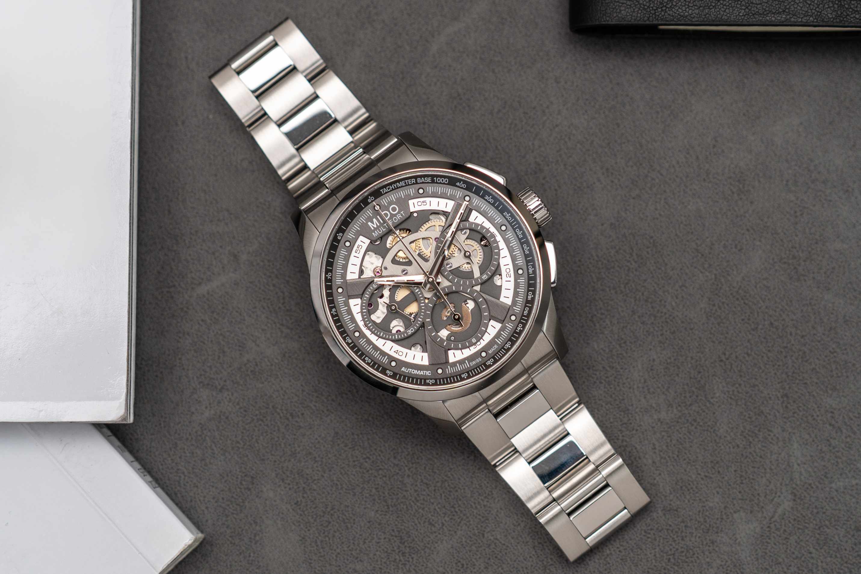 Kombinasi Sport Racing & Skeleton Dial pada Jam Tangan MIDO Multifort ...