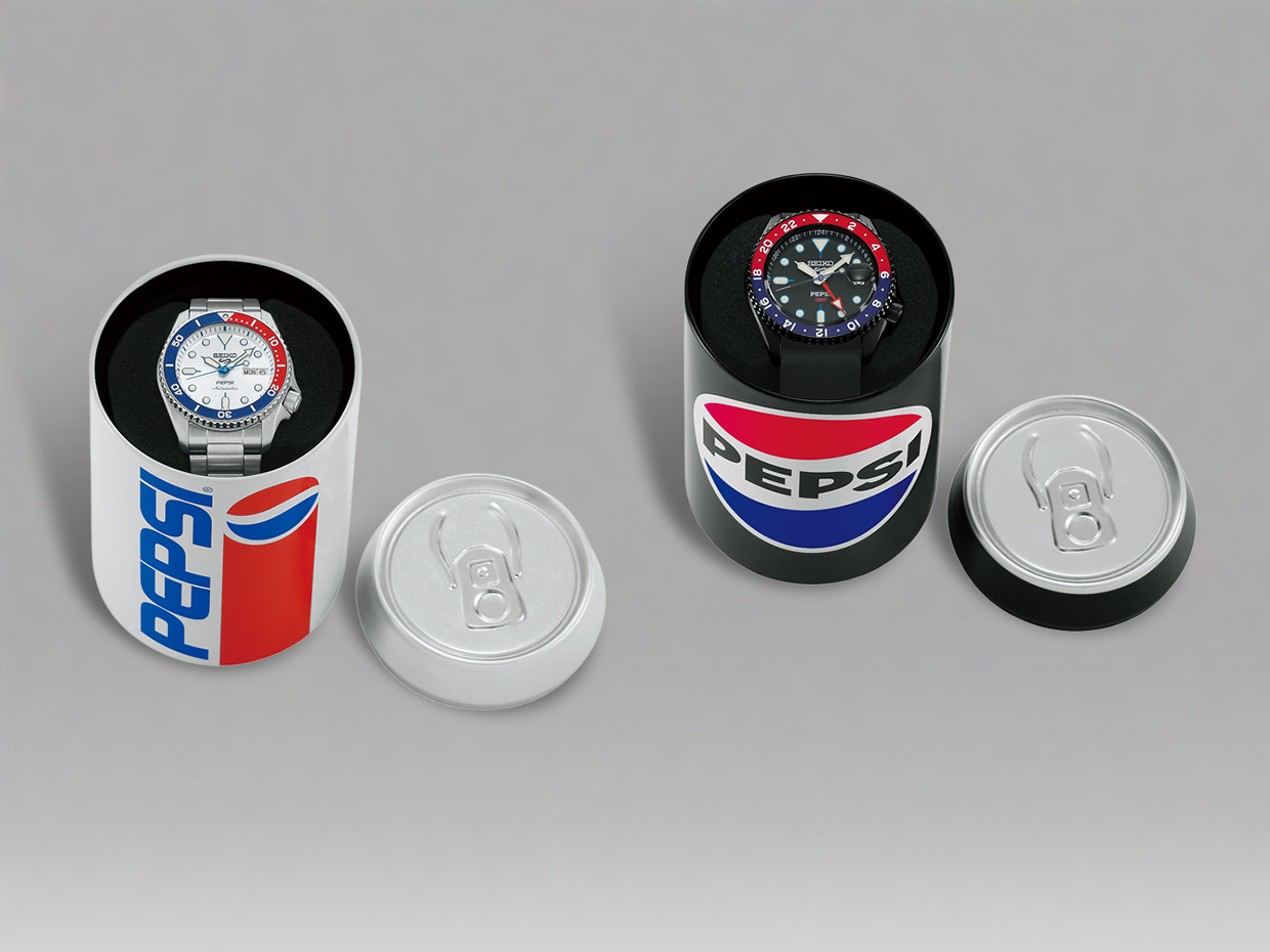Seiko 5 Sports x Pepsi SSK047K1 & SRPL99K1 Limited Edition Dirilis ...