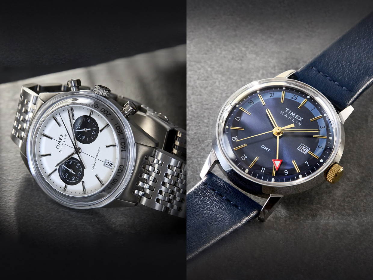 Timex Rilis Koleksi Marlin Jet Chronograph dan Marlin Quartz GMT dengan ...