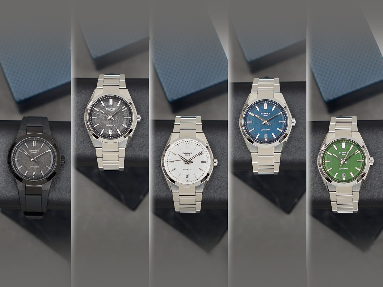 Hands-On Review Casio Edifice EFK-100 Automatic: Jam Tangan Mechanical ...
