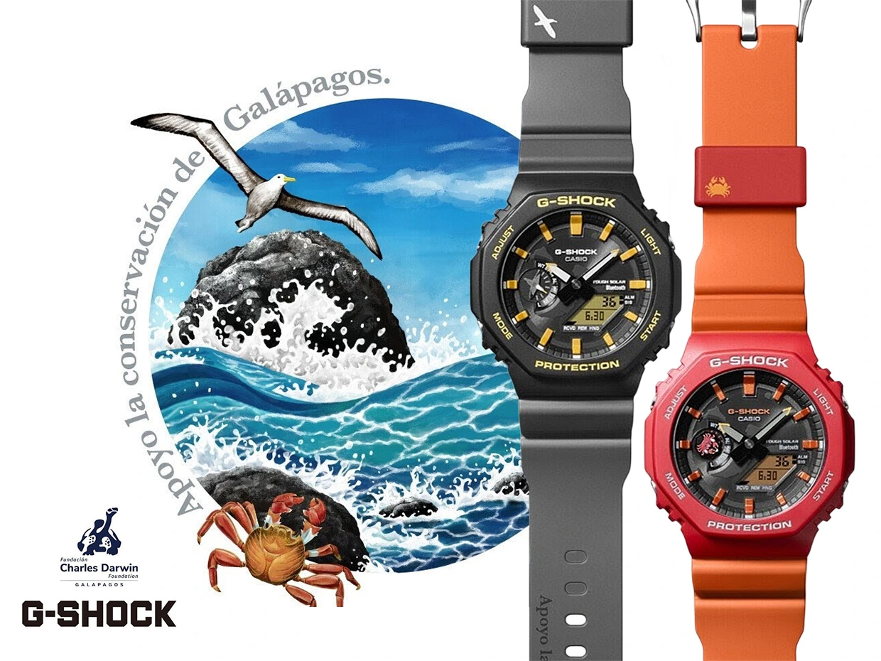 Casio Akan Rilis G-Shock GA-B2100DF Darwin Foundation, Terinspirasi ...