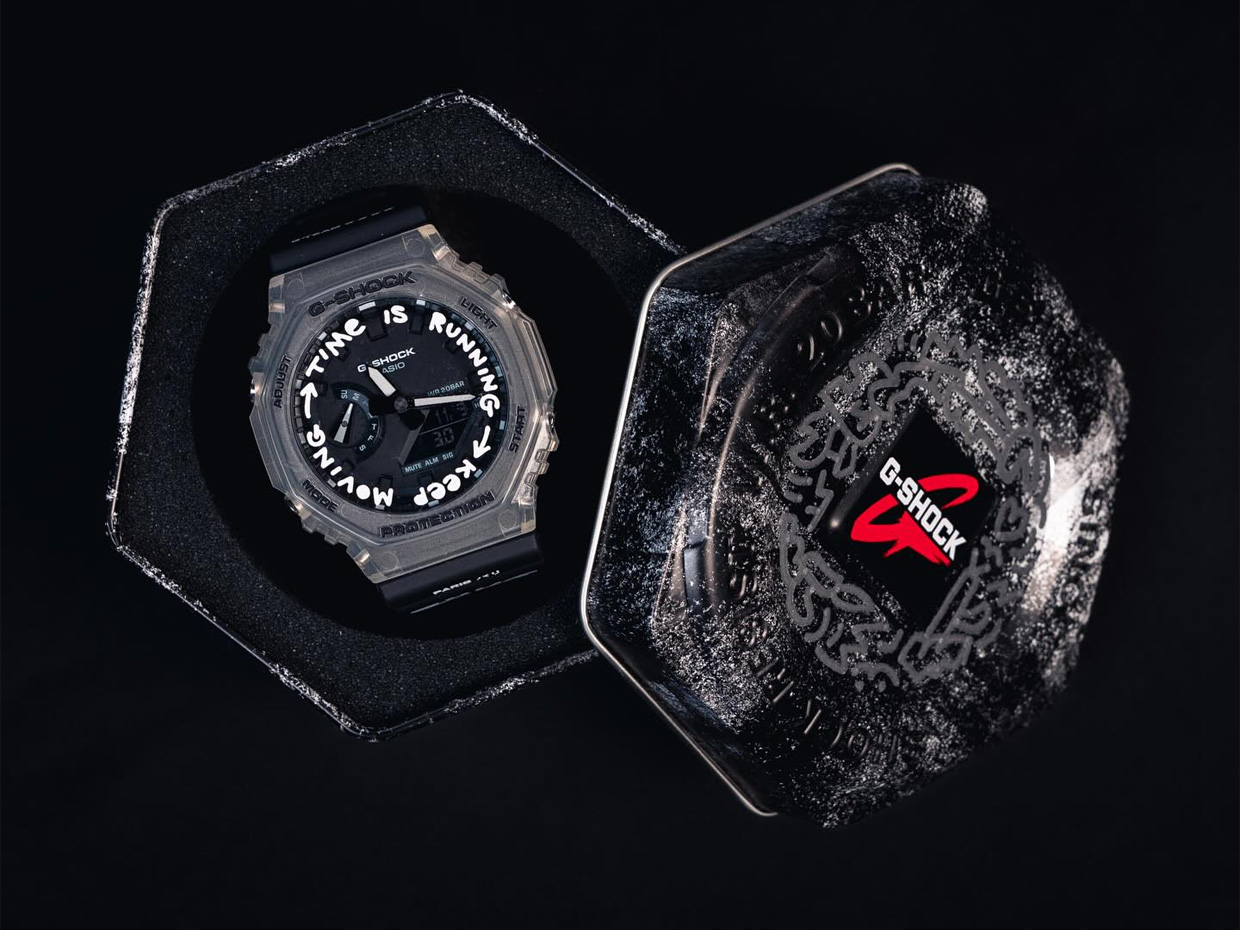 Kolaborasi Lorem x Casio, Rilis G-Shock "Time Run" Hanya 24 Buah ...
