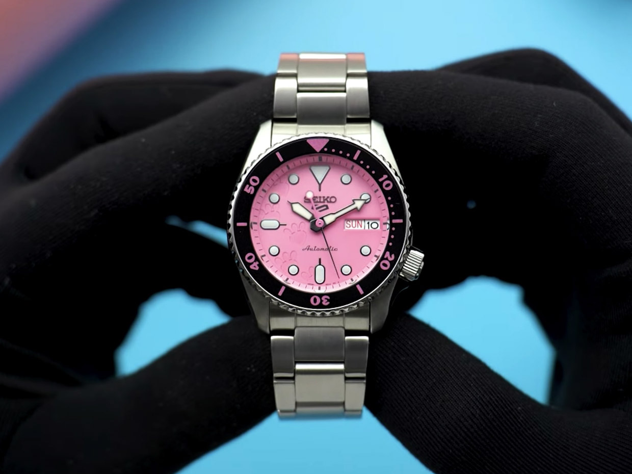 Hands-On Seiko 5 Sports x Pink Panther SRPM07K1: Menikmati Jejak ...