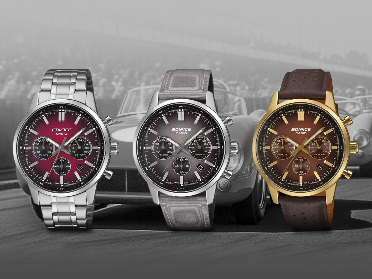 Casio Rilis 3 Edifice Baru, Terinspirasi Classic Sports Car dengan Kaca ...