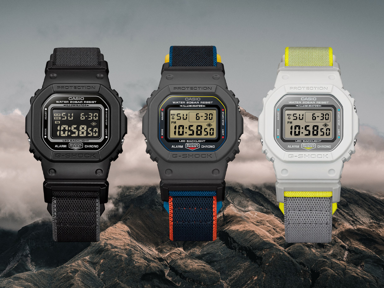 G-Shock akan Rilis DW-5600MNC, pakai Fabric Strap dengan Magnetic ...